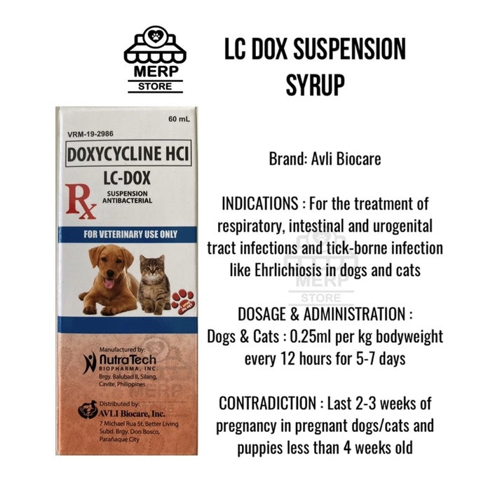 LC DOX Suspension Syrup 60ml – MERP Store PH