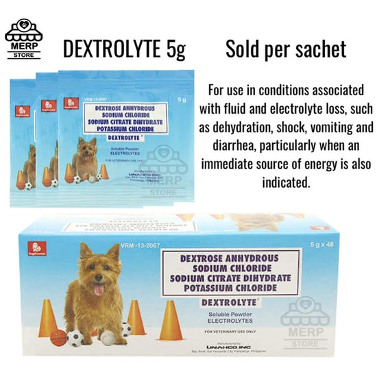 Dextrolyte Powder for dogs and cat - sachet – MERP Store PH